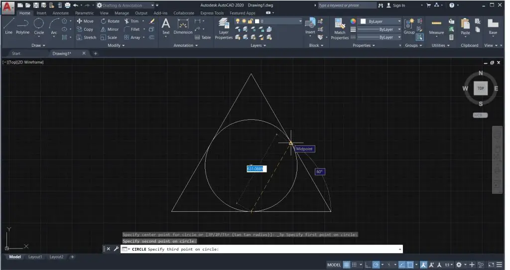How to use Circle Command in AutoCAD? (It's Right?) July 2022