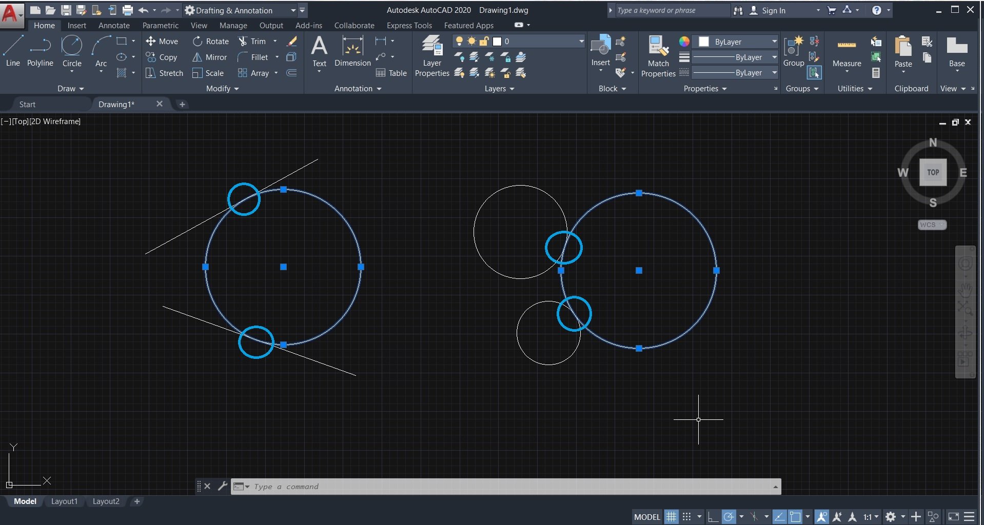 How to use Circle Command in AutoCAD? (It's Right?) July 2022