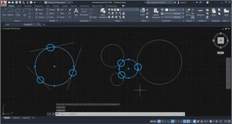 How to use Circle Command in AutoCAD? (It's Right?) July 2022