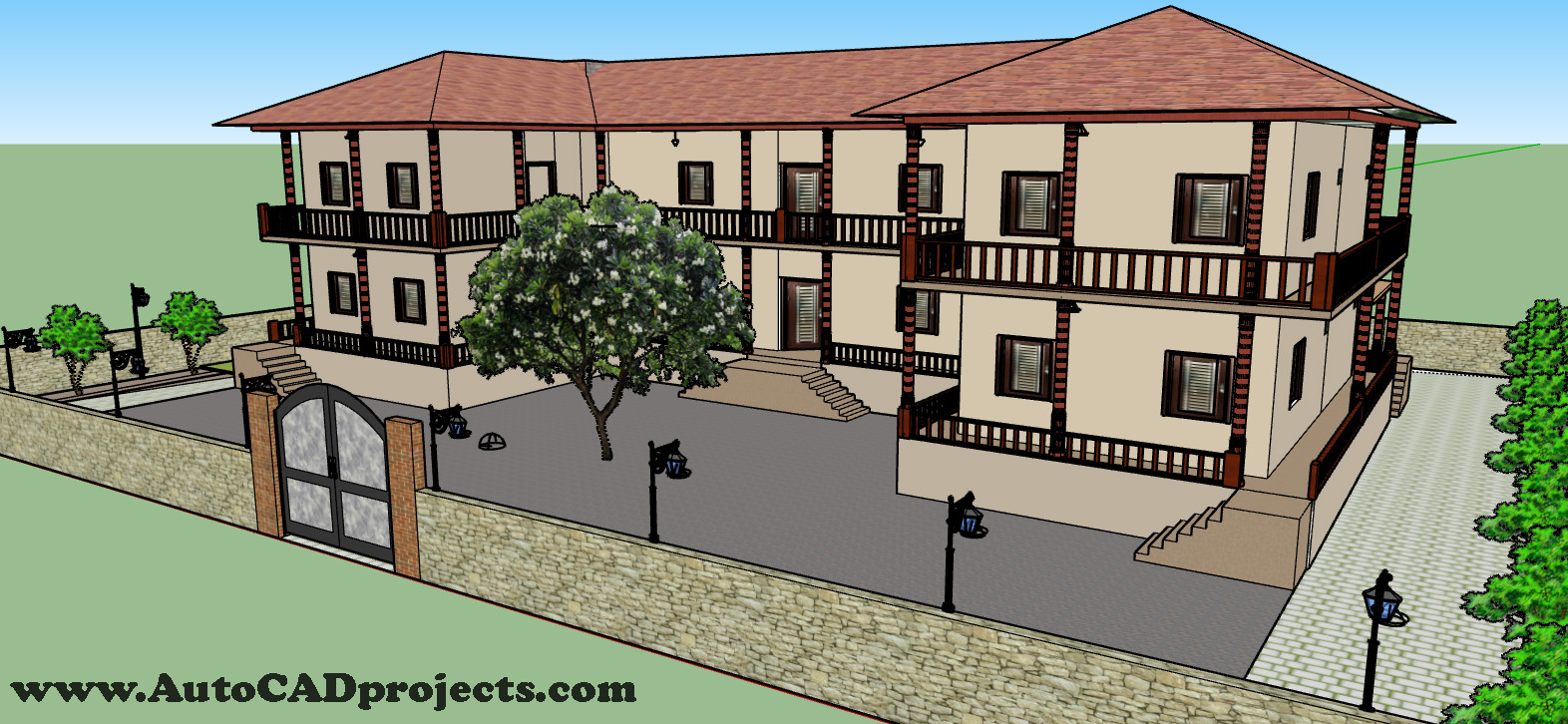 Learn free AutoCAD, Sketchup & Lumion. Contact us for Home design