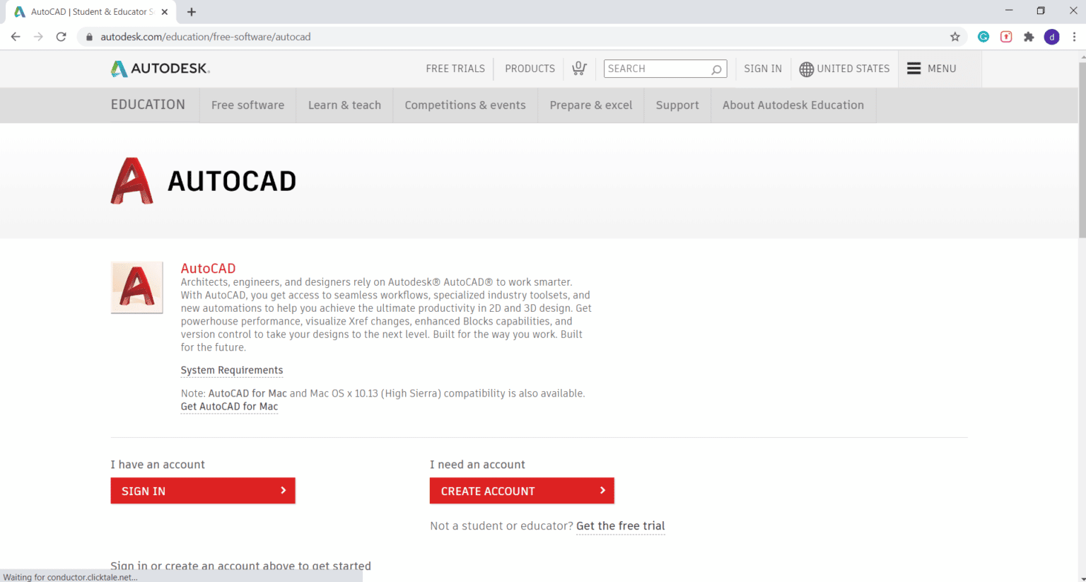 AutoCAD Student Free Download 2023 (100% Tips Work March'23)