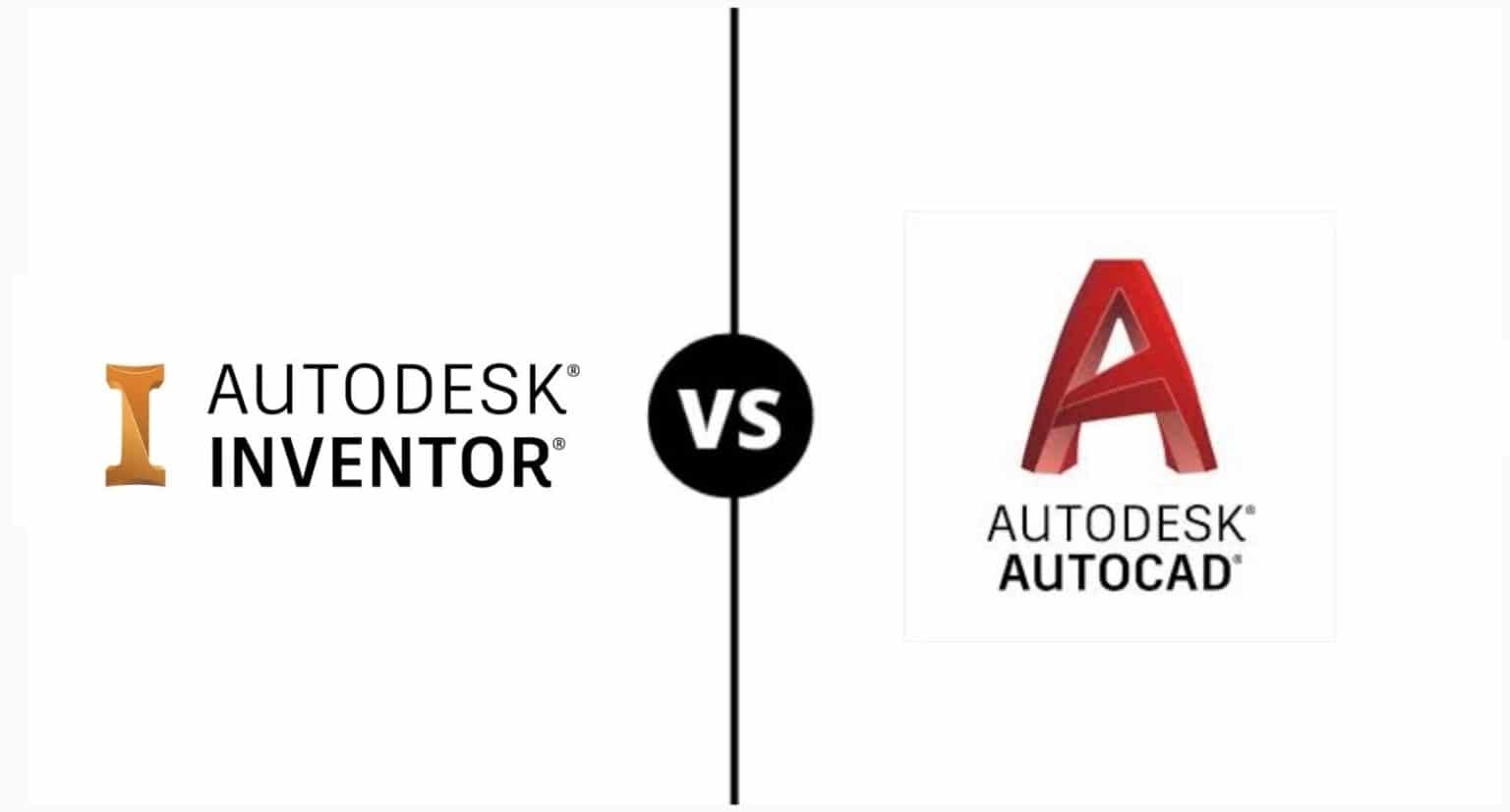 AutoCAD Vs Inventor ll Who Win? (It's Right?) Secret Oct"22