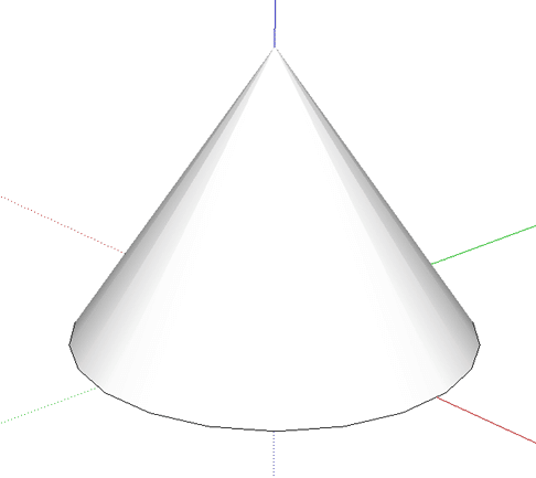 How do I make a cone shape in SketchUp? (February 2023)